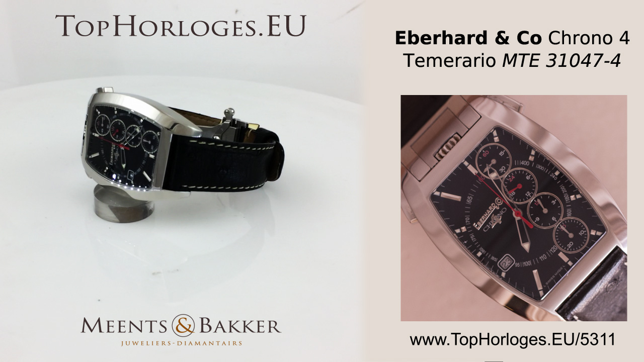 Eberhard & Co Chrono 4 Temerario MTE 31047-4 - TopHorloges.EU - Meents & Bakker